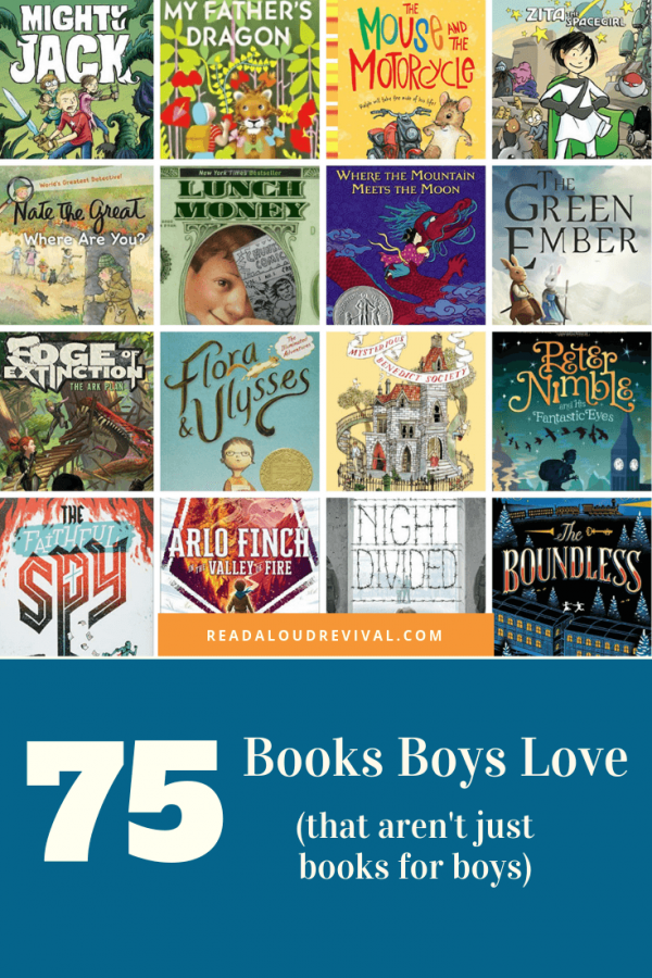 RAR #92: Books Boys Love (that aren’t just books for boys) - Read-Aloud ...